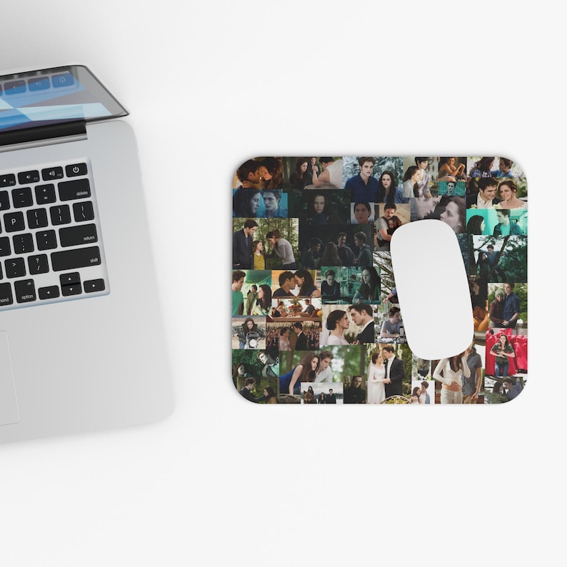 Twilight Mouse Pad, Bella and Edward - Etsy