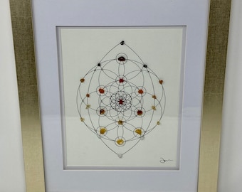 Tree of Life Crystal Grid - Etsy