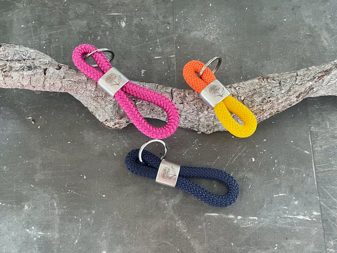 Chrysanthemum Birth Month Flower of Month November Key Rings - Etsy