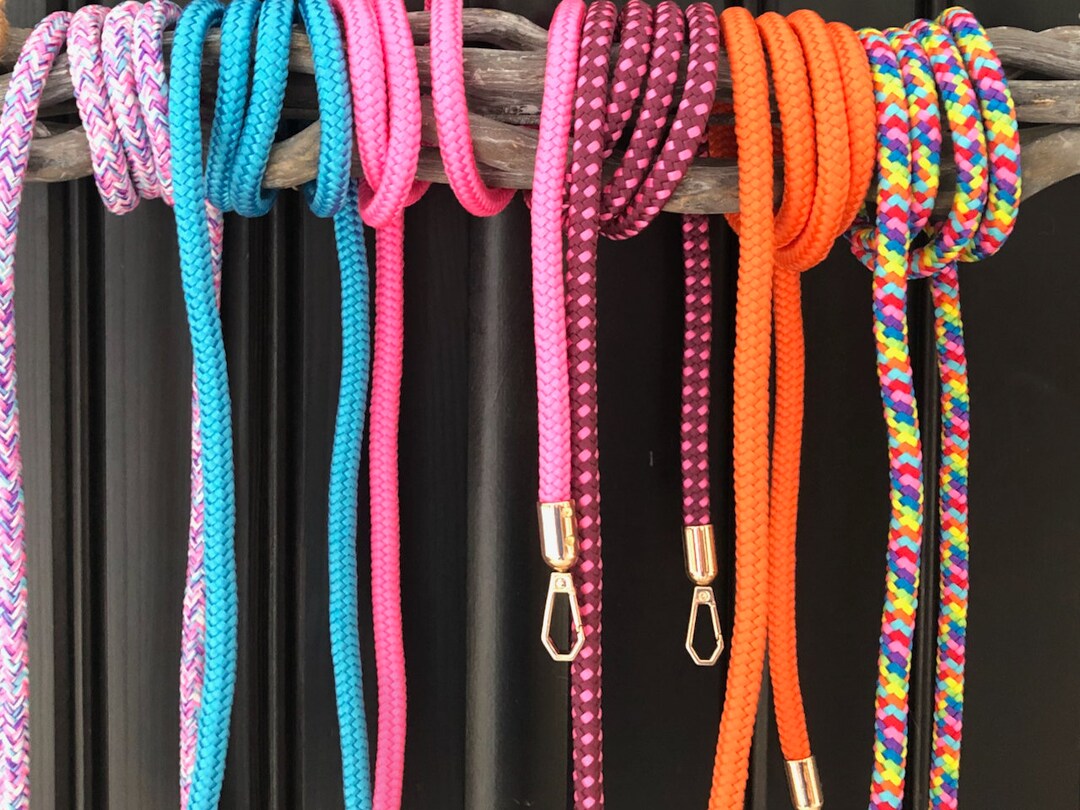 Bag Strap Made of Sail Rope With Gold-colored Carabiners - Etsy