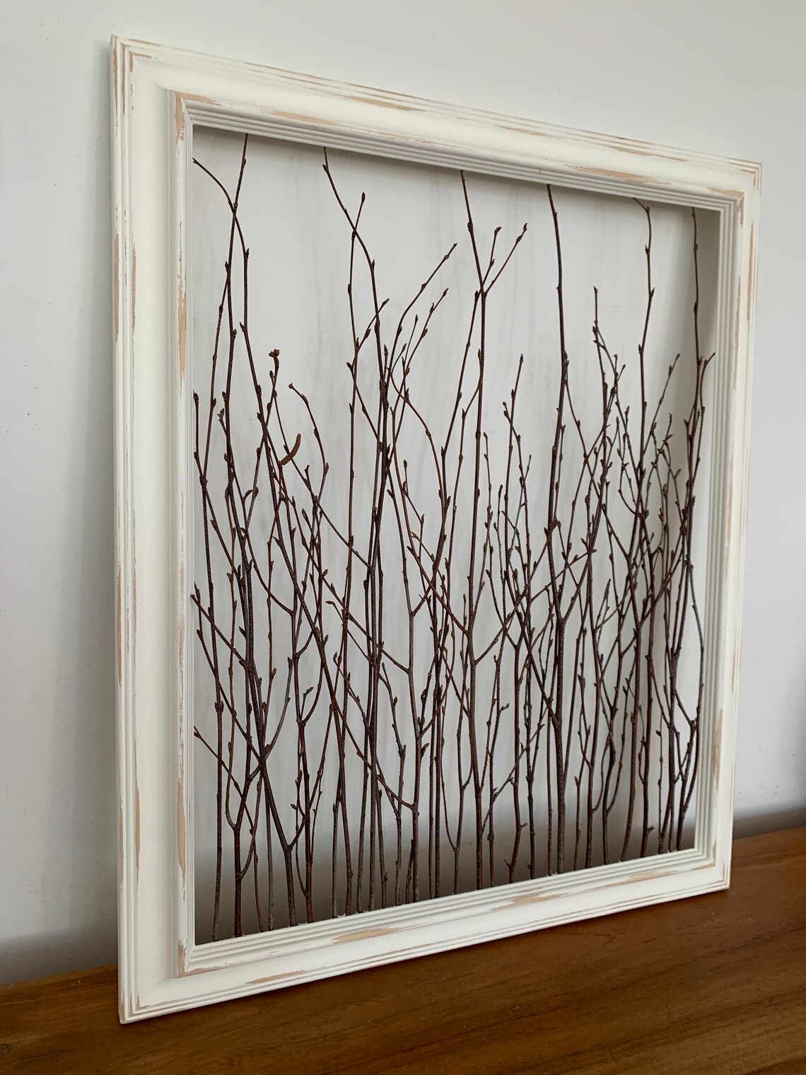 Rustic Framed Branches 1 X-large Wooden Frame Rustic Home | Etsy