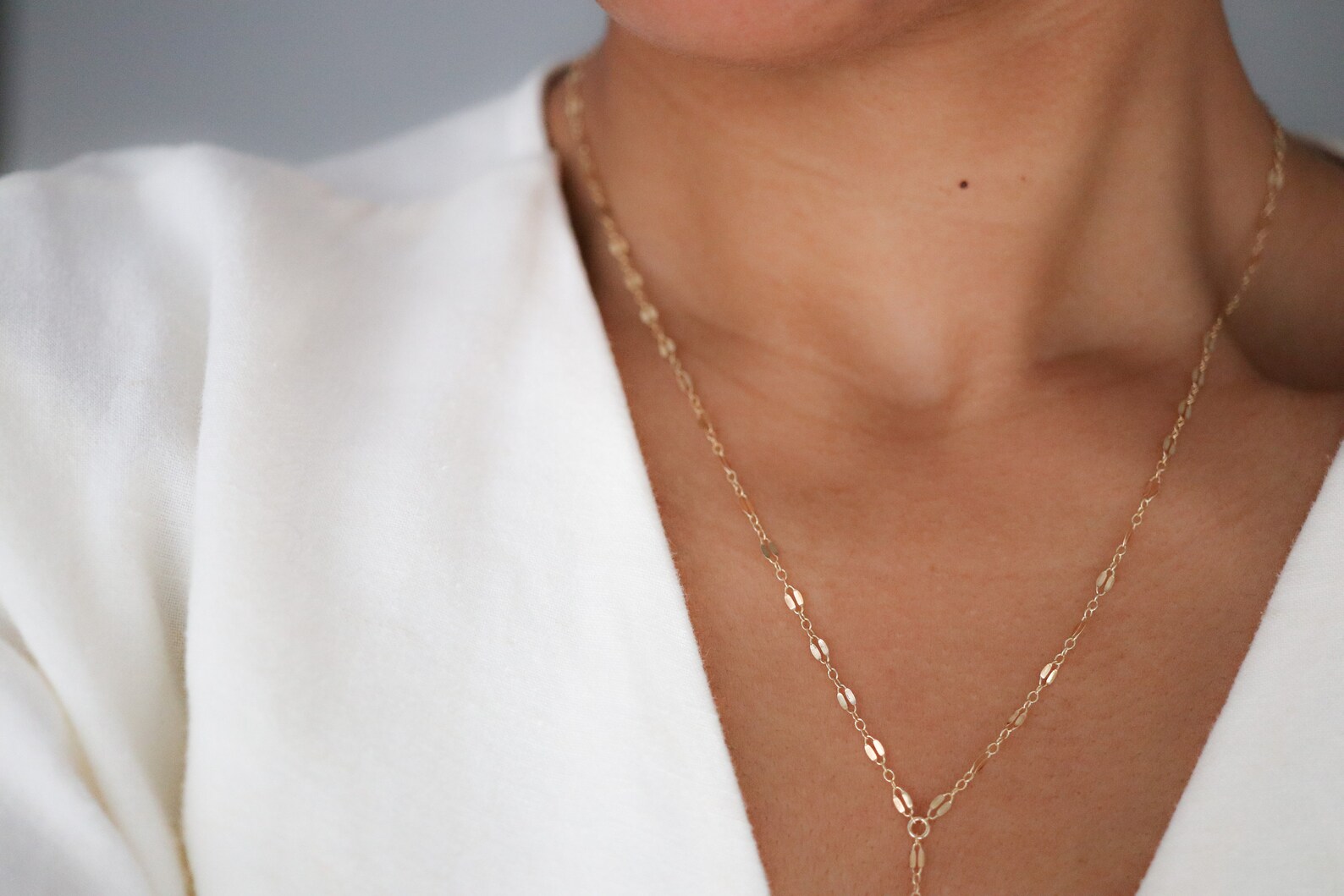 Gold Layering Necklaces Chain Lace Necklace 14k Gold - Etsy Canada