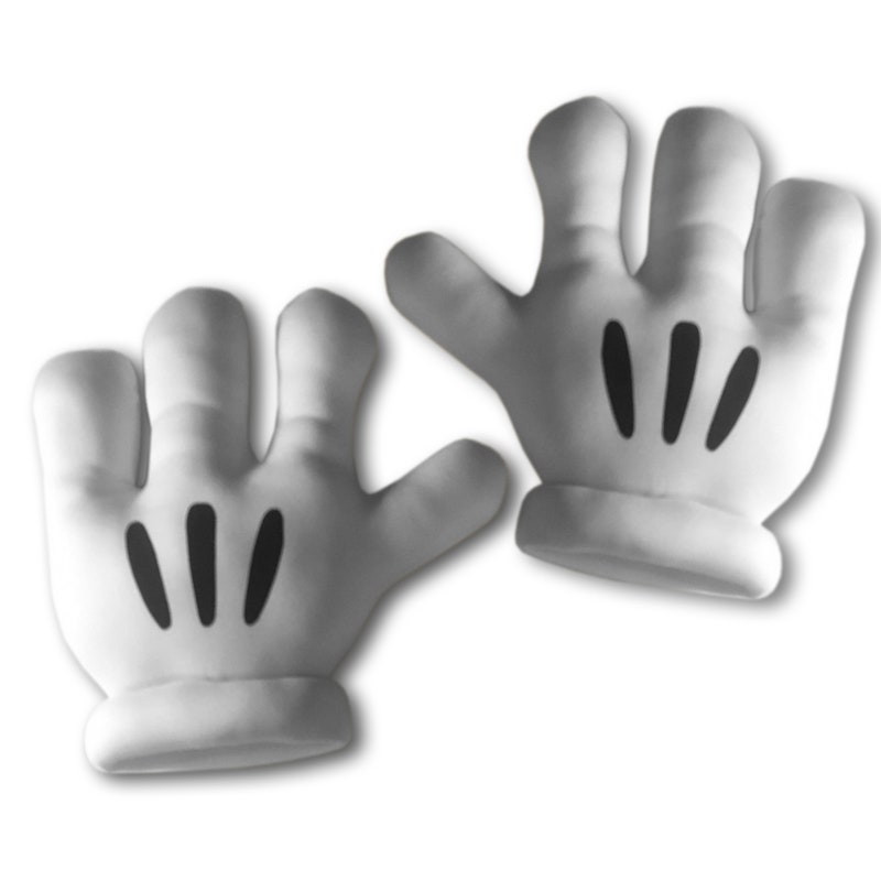 Mickey Mouse Gloves - Etsy