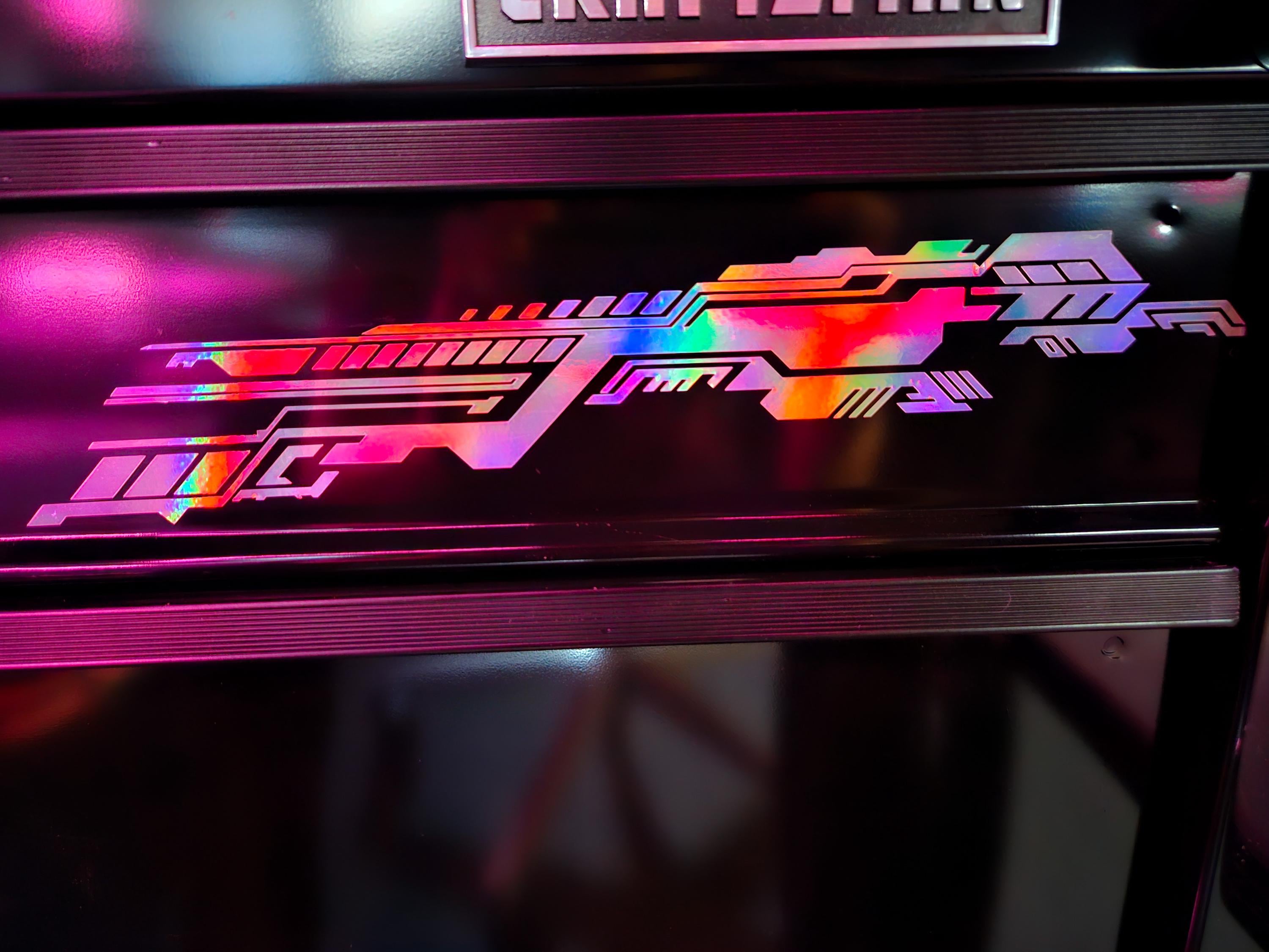 Holographic Tech Vinyl Decal Sticker - Etsy