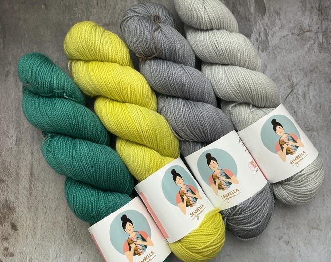 Destash | Sewrella Yarn - OOAK Bundle - Etsy
