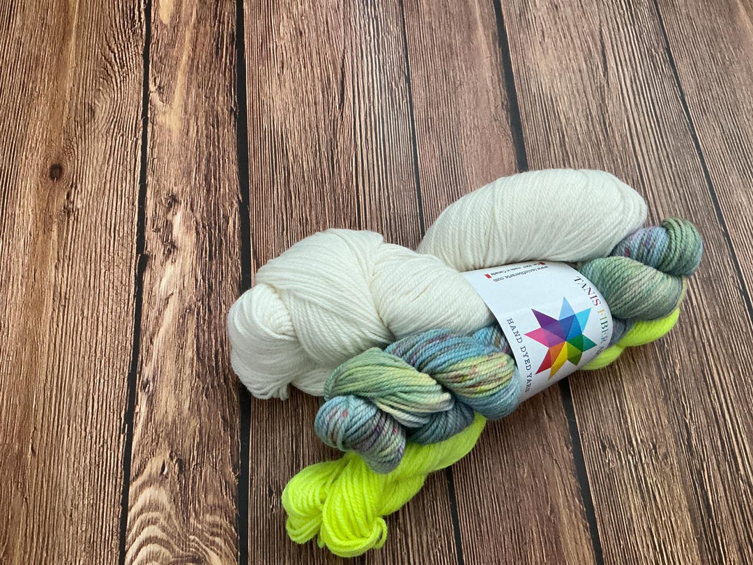 Destash | Tanis Fibers Arts Sock Set - Natural W/ Highlighter + Sprite ...