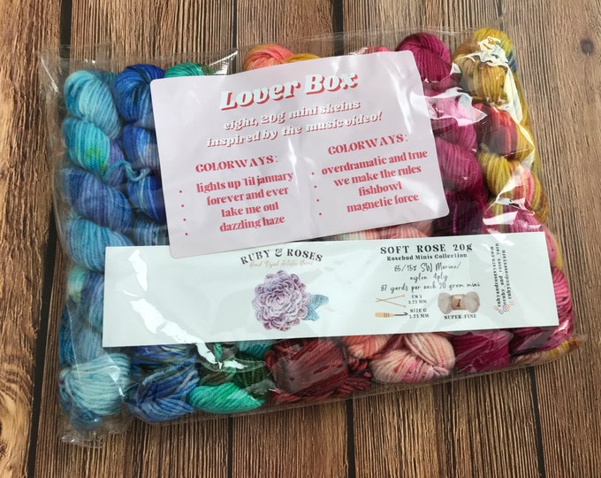 Yarn Destash | Ruby & Roses Lover Box Minis - Etsy