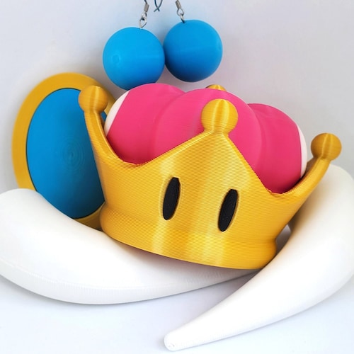 Bowsette Crown Cosplay - Etsy