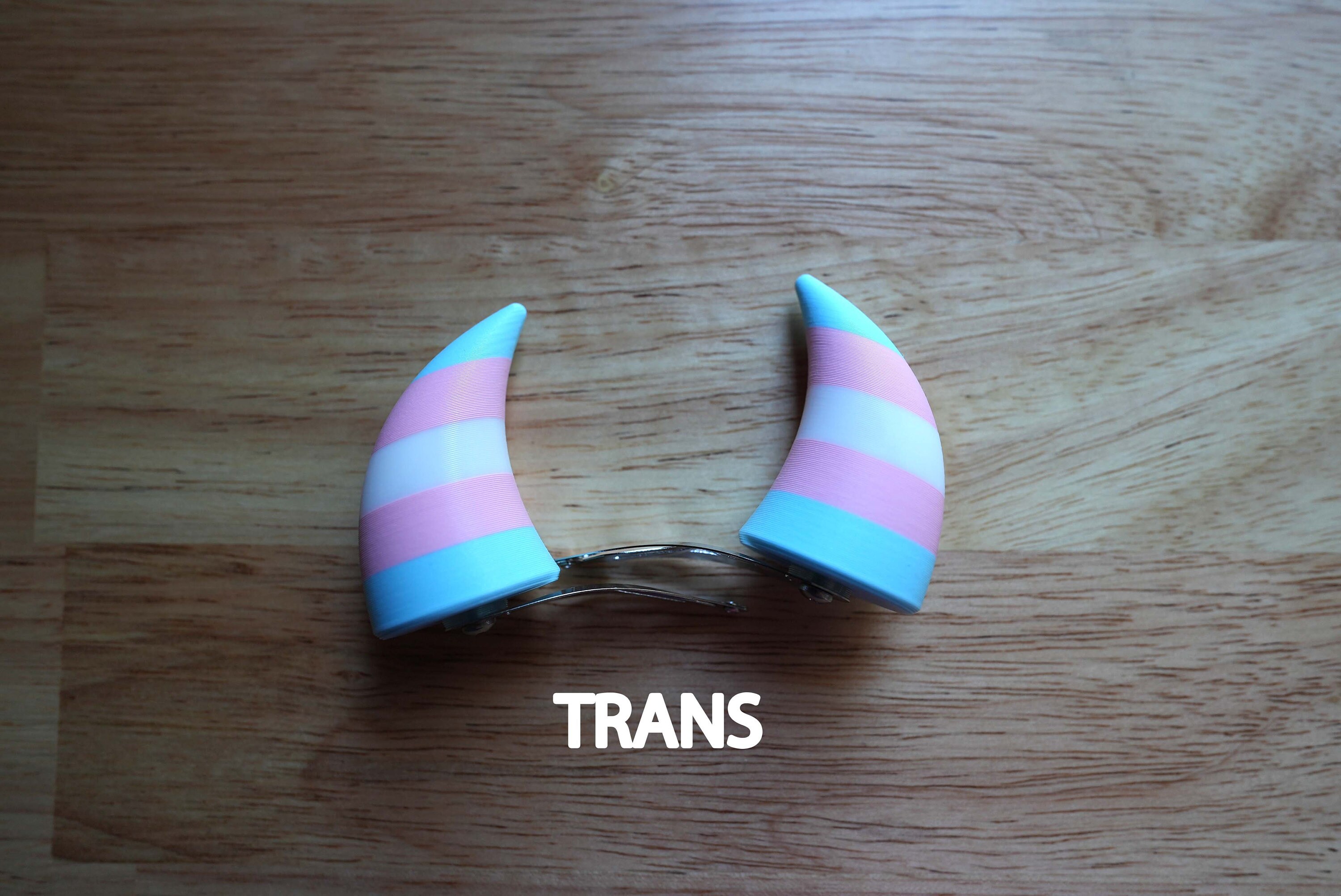 Colorful Clip on Horns | Pride Flag Horns | Clip on Devil Horns | Demon ...