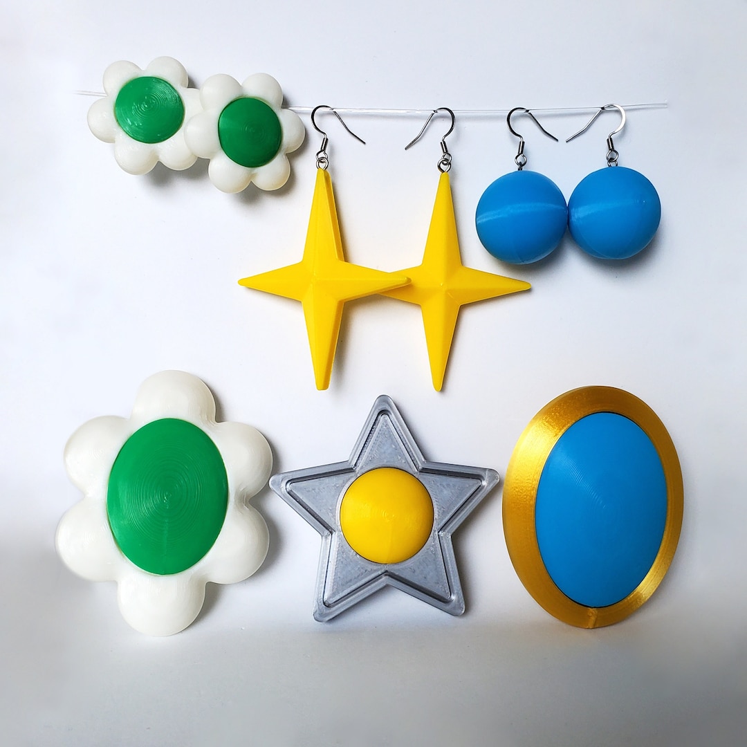 Princess Cosplay Gem Accessories | Bowsette Cosplay | Flower Princess ...