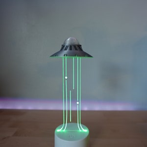UFO Headphone Stand | Customizable LED Headset Stand | Alien Gaming ...