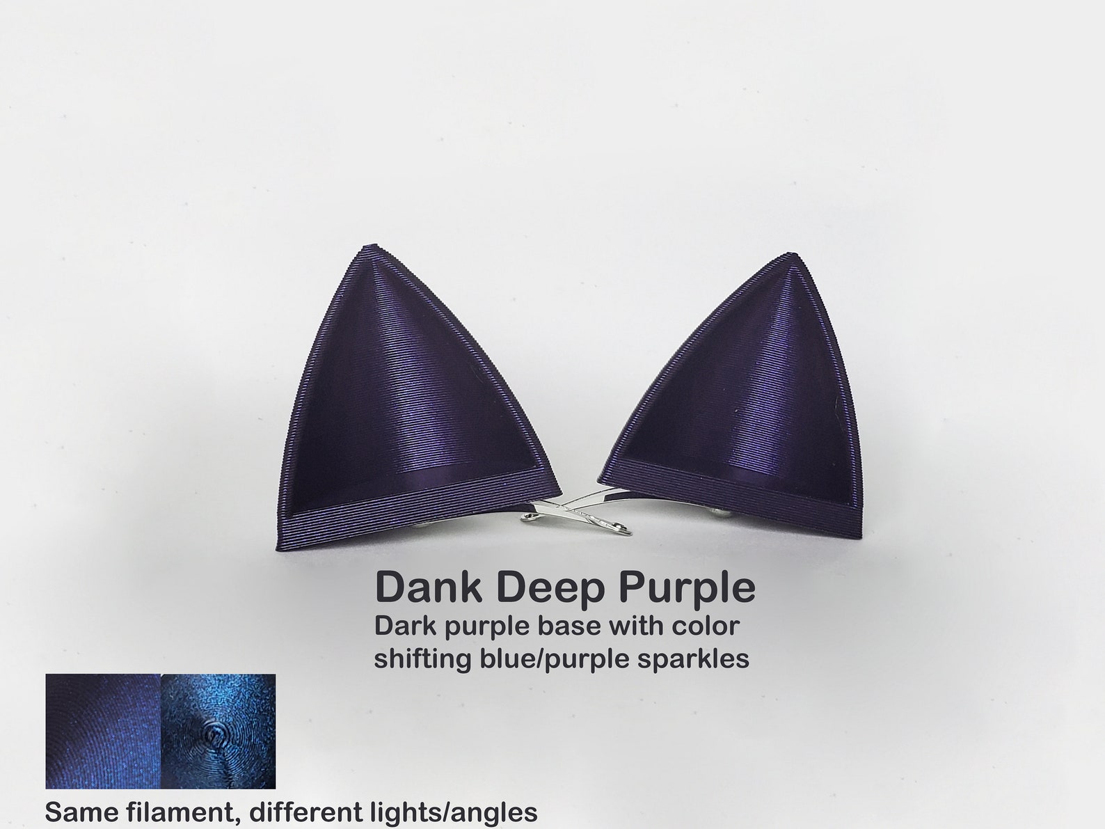 Clip on Cat Ears Cosplay Cat Ears Office Costume - Etsy