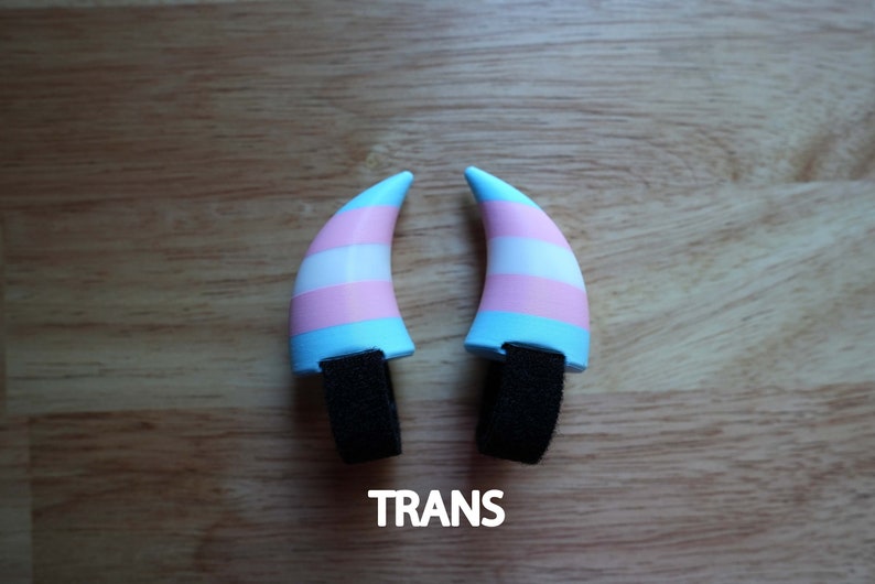 Colorful Horns for Headphones | Pride Flag Horns | Clip on Devil Horns ...