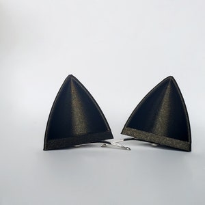 Clip on Cat Ears | Cosplay Cat Ears | Office Costume - Etsy