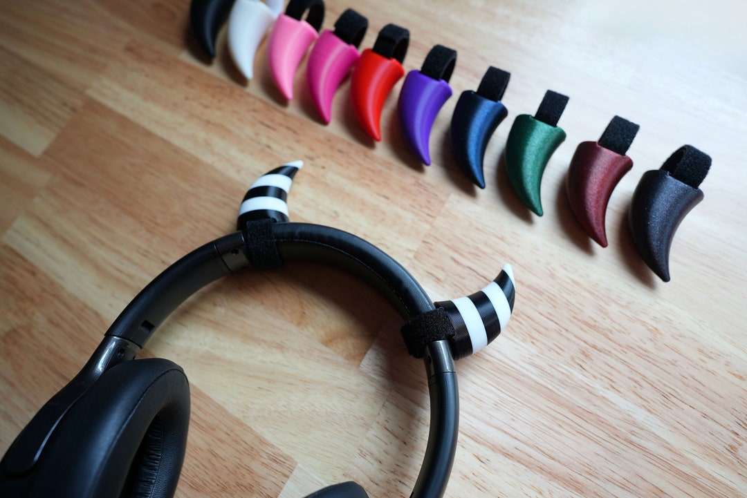 Devil Horns for Headphones | Devil Horns | Cosplay Horns | Costume ...