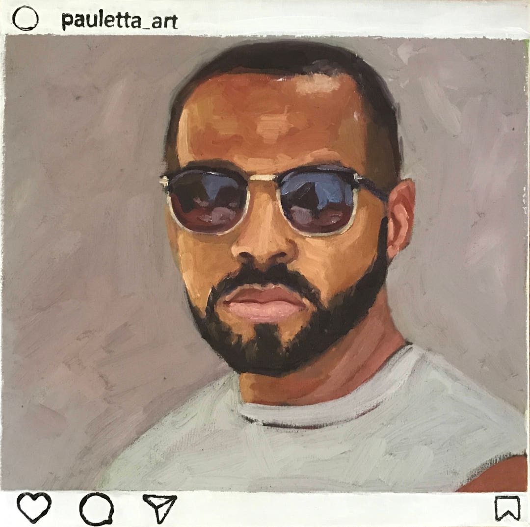 People of Instagram Project Figurative Painting Portrait Allaprima Oil ...