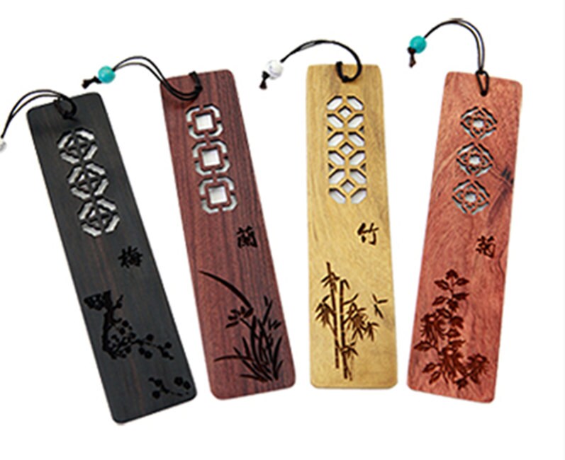 Custom Laser Cut Wooden Bookmarkbook Accessory Personalized - Etsy