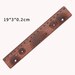 Laser Cut Wooden Ruler, Custom Ruler, Rosewood Rulers, Children's Ruler ...