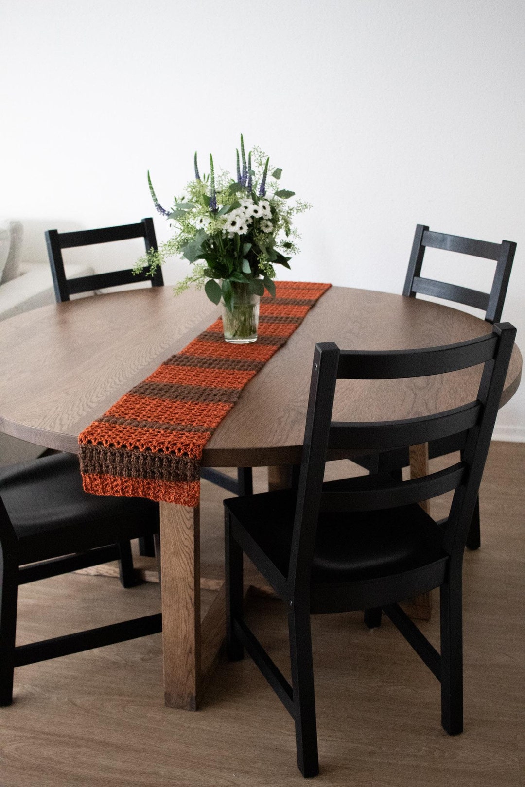 The Autumn Crochet Table Runner Pattern / Crochet Table Runner Pattern ...