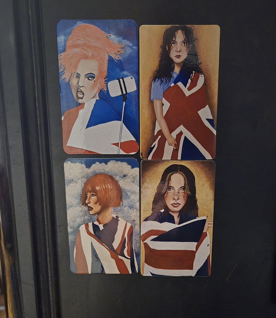 Union Jack Fridge Magnets. Bespoke Design. - Etsy