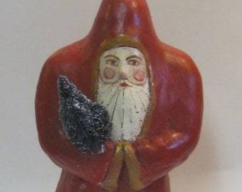 Chalkware Santa | Etsy