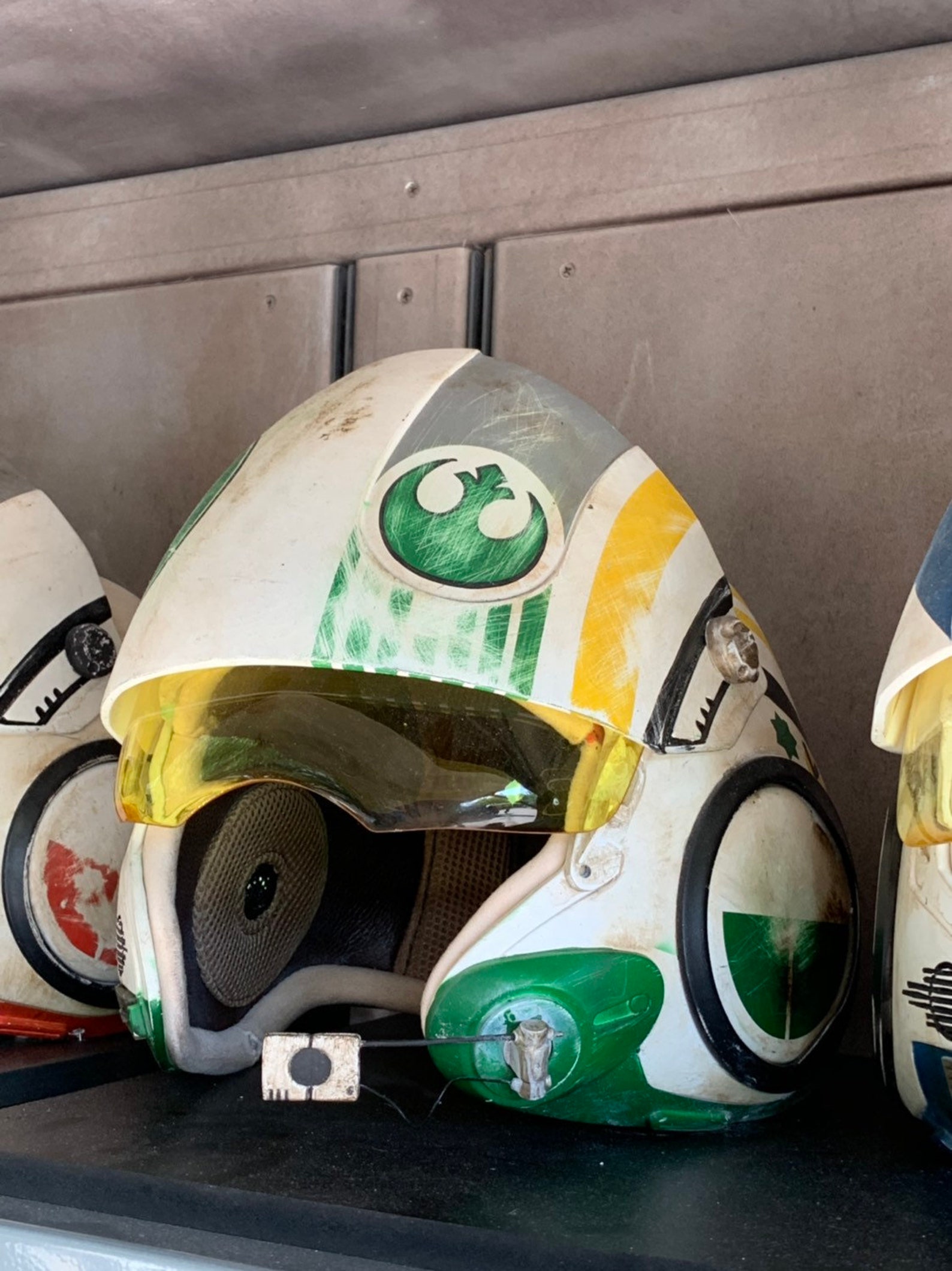 Star Wars Galaxy's Edge Inspired X-wing Resistance Rebel Pilot Helmet ...