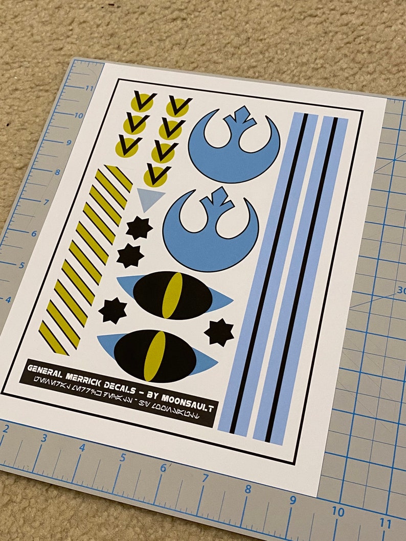 Star Wars General Merrick Blue Leader Rogue One X-wing Rebel Pilot ...