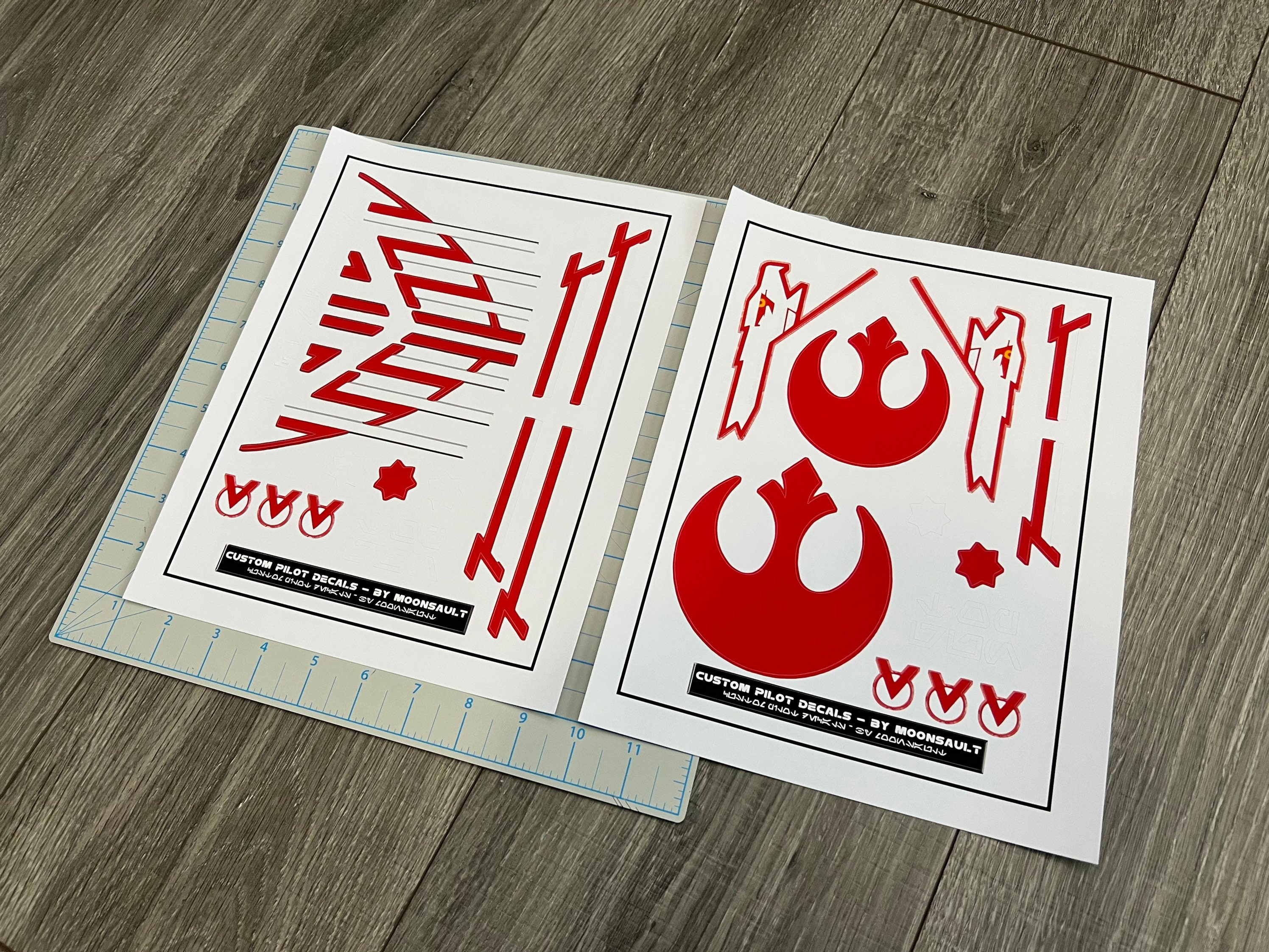 Star Wars Top Gun Maverick Inspired X-wing Resistance Rebel Pilot ...