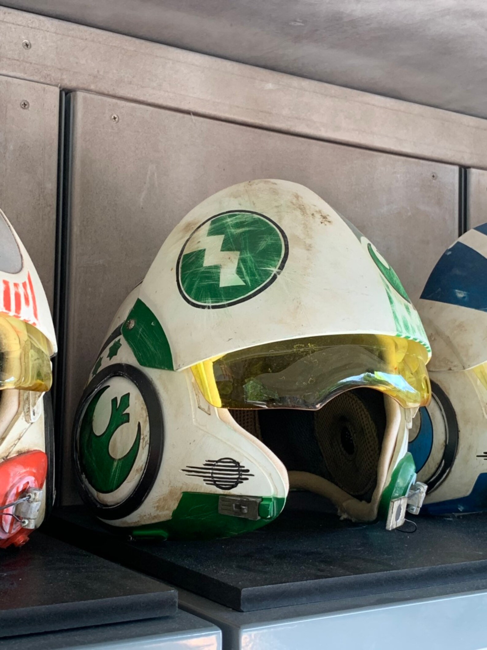 Star Wars Galaxy's Edge Inspired X-wing Resistance Rebel Pilot Helmet ...