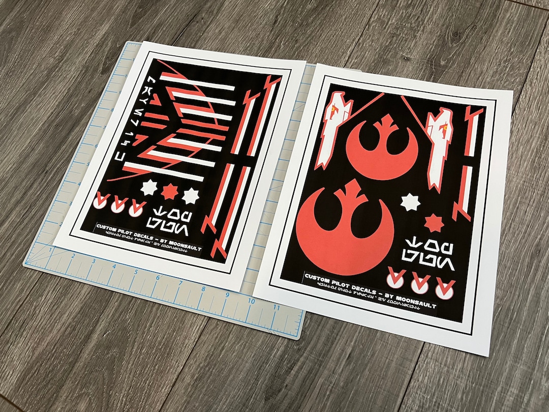 Star Wars Top Gun Maverick Inspired X-wing Resistance Rebel Pilot ...
