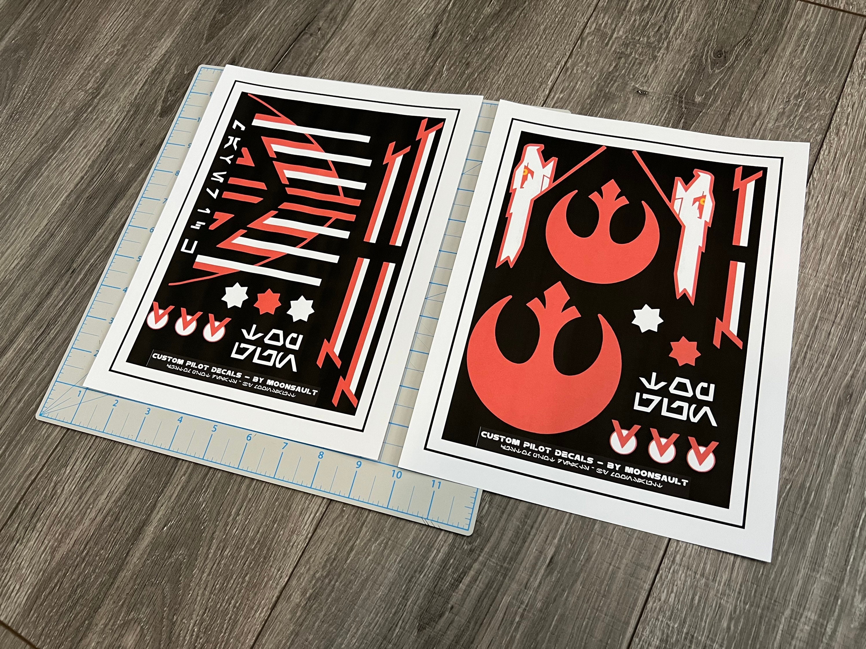 Star Wars Top Gun Maverick Inspired X-wing Resistance Rebel - Etsy