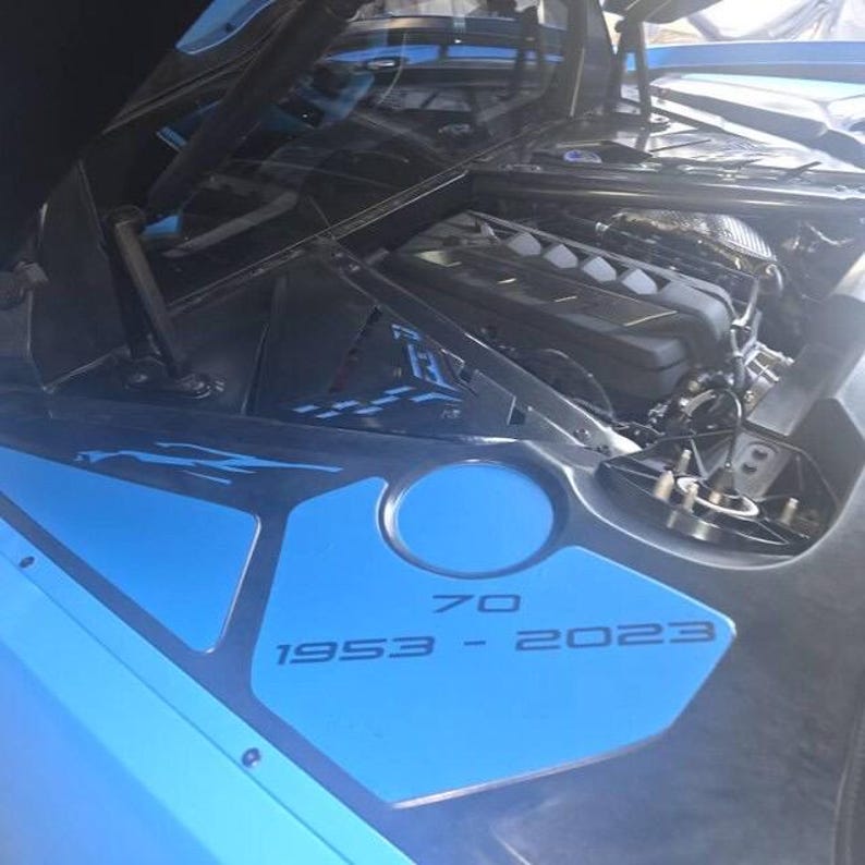 Corvette C8 Stingray Custom Engine Bay Accents - Etsy