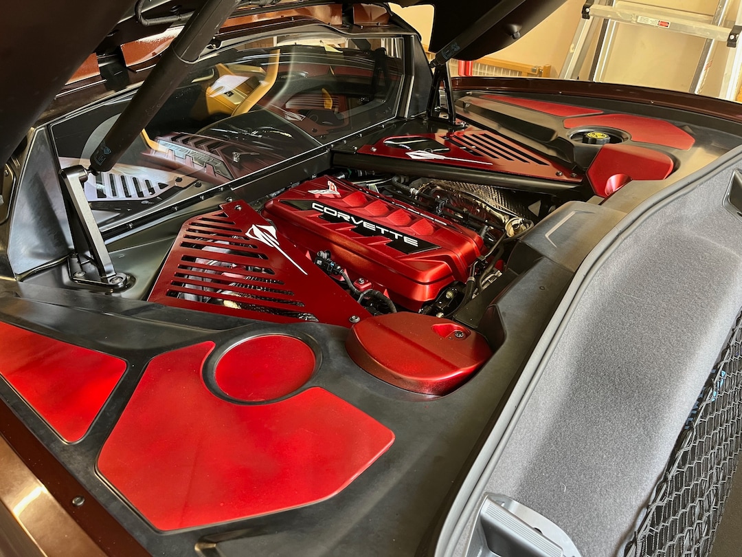 Corvette C8 Stingray Custom Engine Bay Accents - Etsy