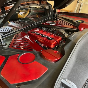 Corvette C8 Stingray Custom Engine Bay Accents - Etsy