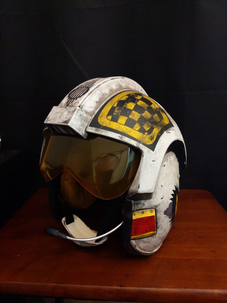 Star Wars Biggs Darklighter X-wing Rebel Pilot Helmet Decal - Etsy