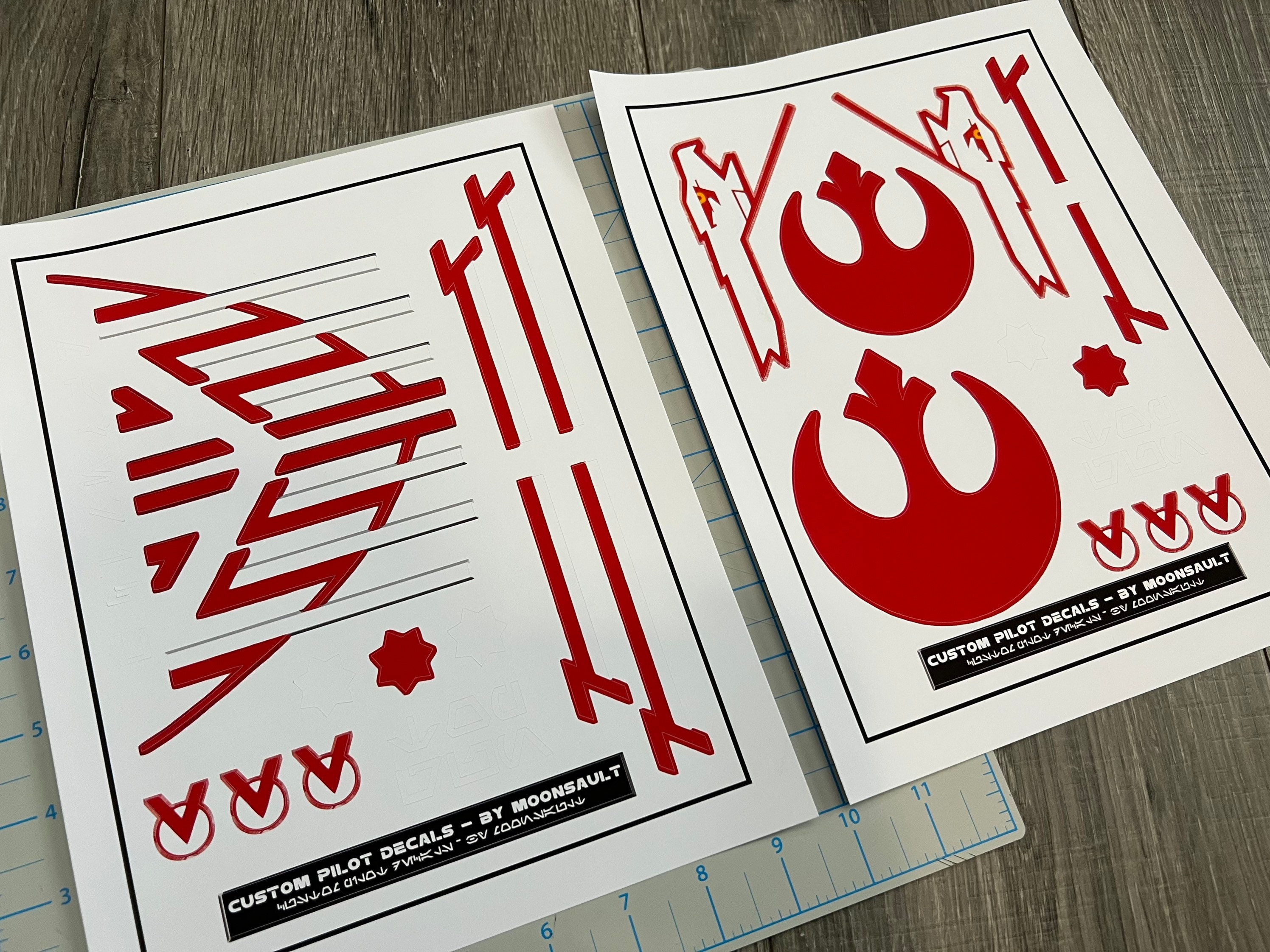 Star Wars Top Gun Maverick Inspired X-wing Resistance Rebel Pilot ...