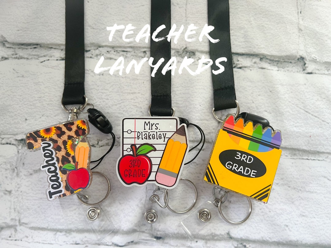 Teacher Lanyards Teacher Gifts Teacher Appreciation Gift - Etsy