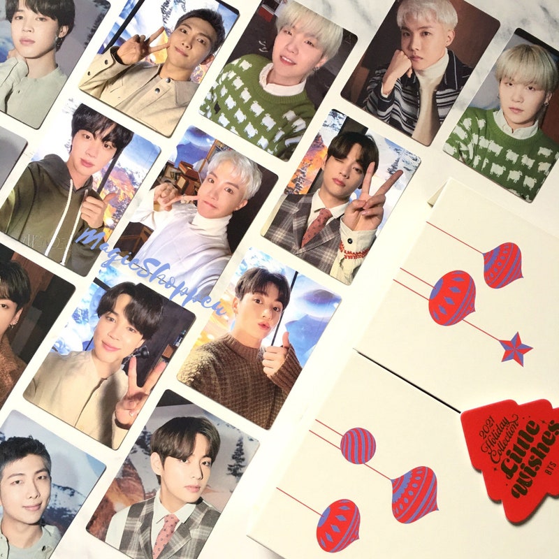 Bts Official Photocards - Etsy