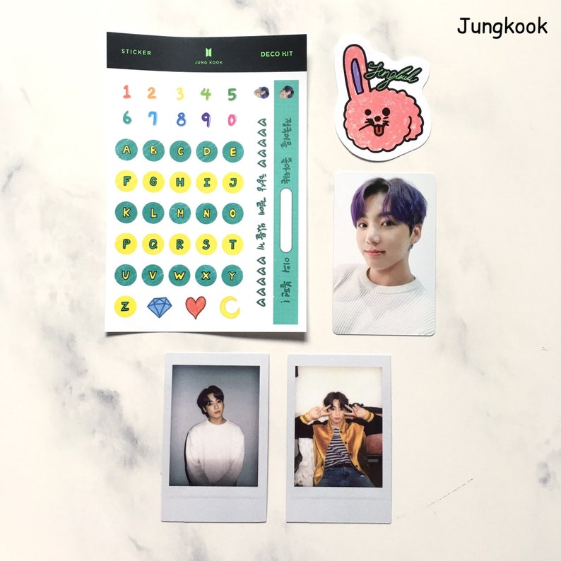 OFFICIAL BTS Deco Kit Set - Etsy