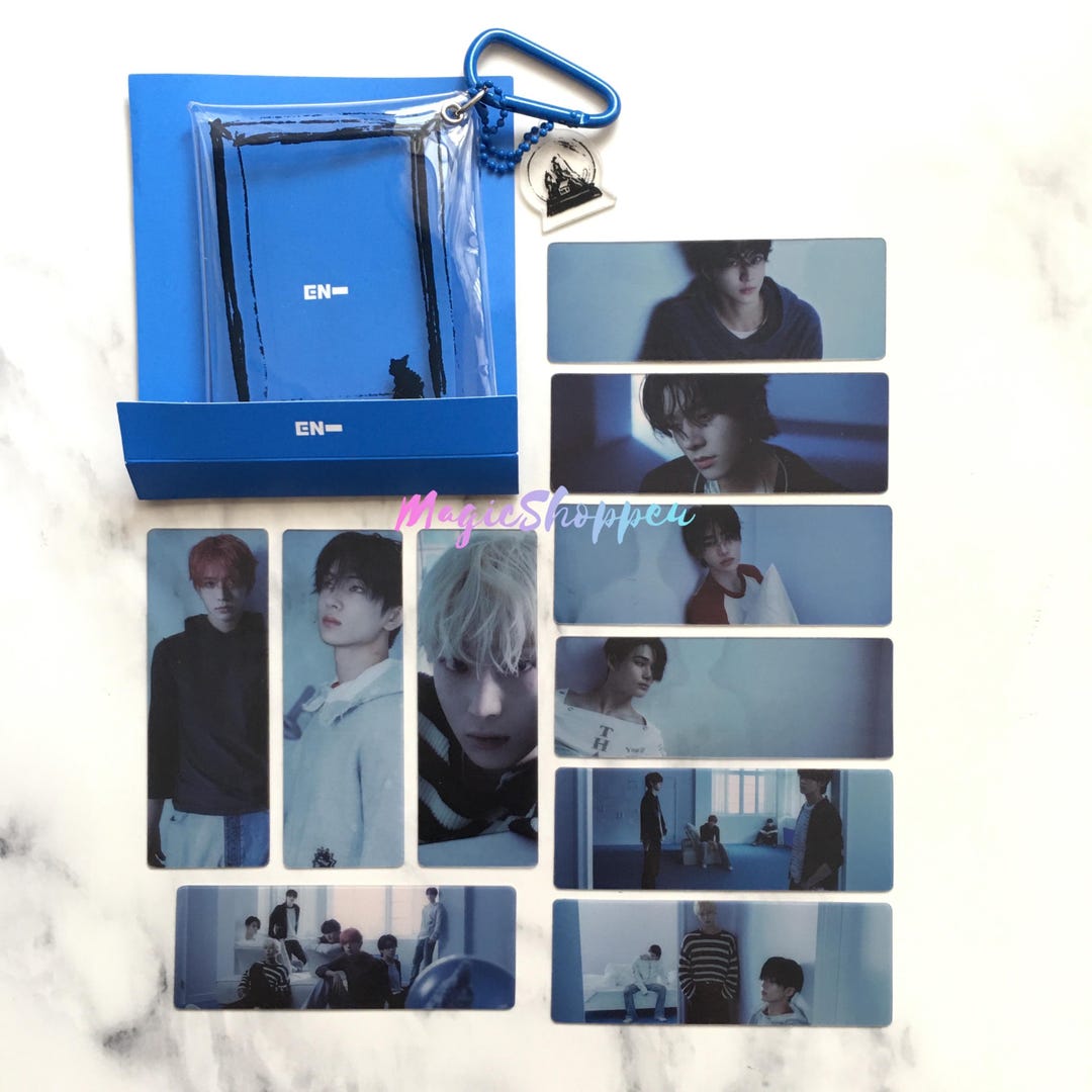 OFFICIAL ENHYPEN Romance Untold Daydream Merch Clear Photo Pouch Set - Etsy