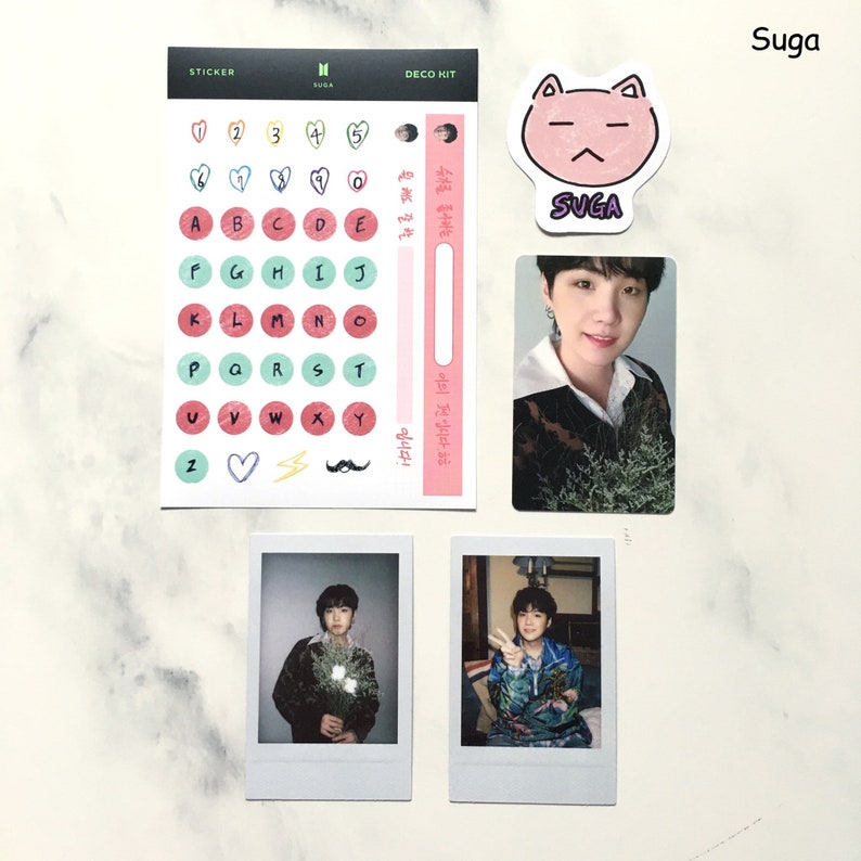 OFFICIAL BTS Deco Kit Set - Etsy