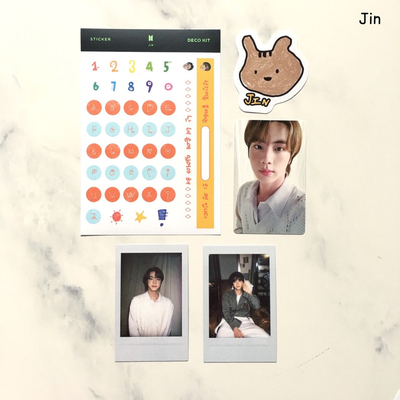OFFICIAL BTS Deco Kit Set - Etsy