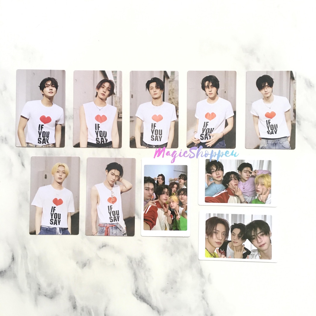 OFFICIAL ENHYPEN Romance Untold Merch Card Holder Photocards - Etsy