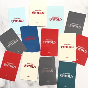 OFFICIAL ENHYPEN Romance Untold Album Photocards (inceptio/arcanum ...