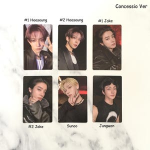 OFFICIAL ENHYPEN Romance Untold Album Photocards (inceptio/arcanum ...
