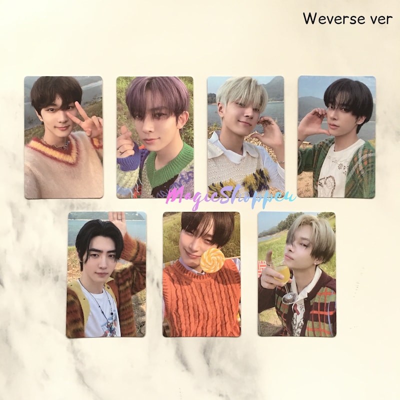 Enhypen Photo Cards - Etsy