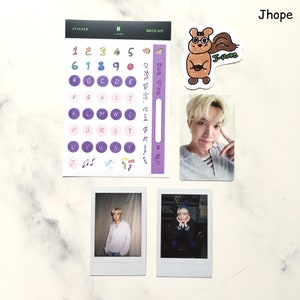 OFFICIAL BTS Deco Kit Set - Etsy