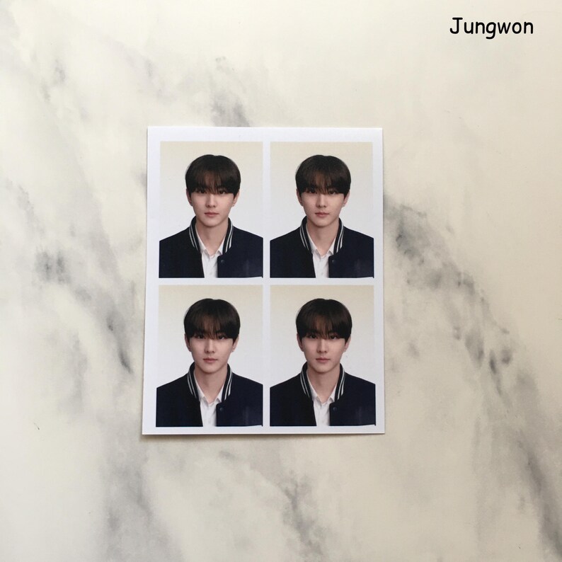 OFFIZIELLE ENHYPEN 2026 Weihnachtsgrüße 4 Fotokarten in Passportgröße ...