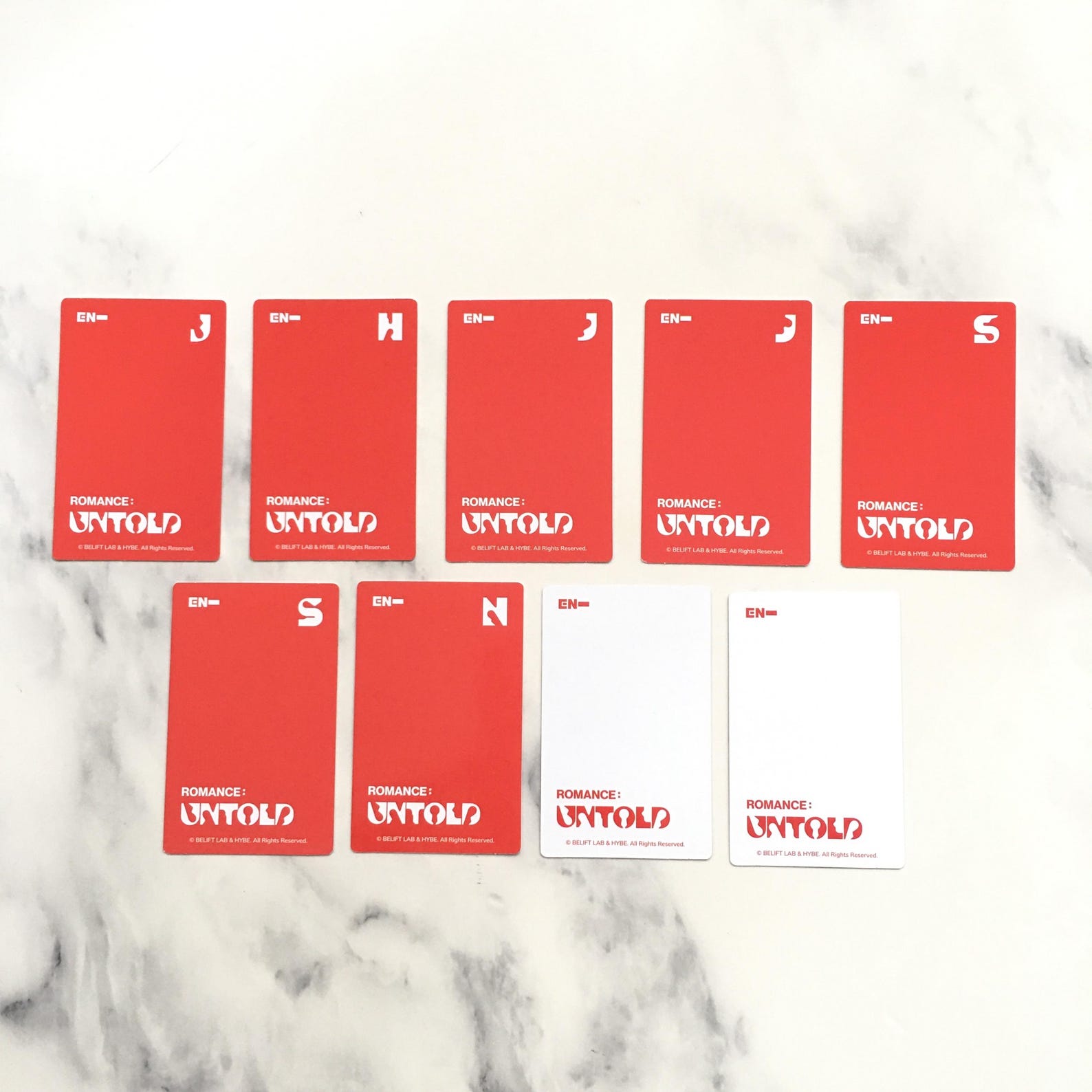 OFFICIAL ENHYPEN Romance Untold Merch Tin Case Photocards - Etsy