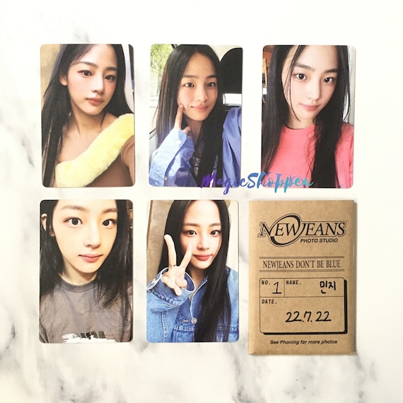 OFFICIAL Newjeans Bluebook Minji Photocards - Etsy Canada